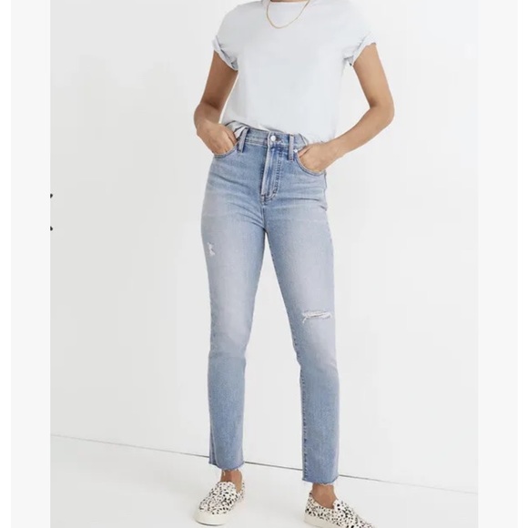 Madewell | Jeans | Madewell Perfect Vintage Jean Worn In Edition Coffee ...